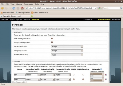 WiFi: HotSpot - OpenWRT menu Web Administration - OnnoWiki