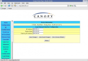 WiFi: Canopy - Setup IP address - OnnoWiki